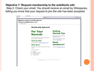 Creating a wiki. | PPTX