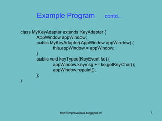 Creating a windowed program | PPT