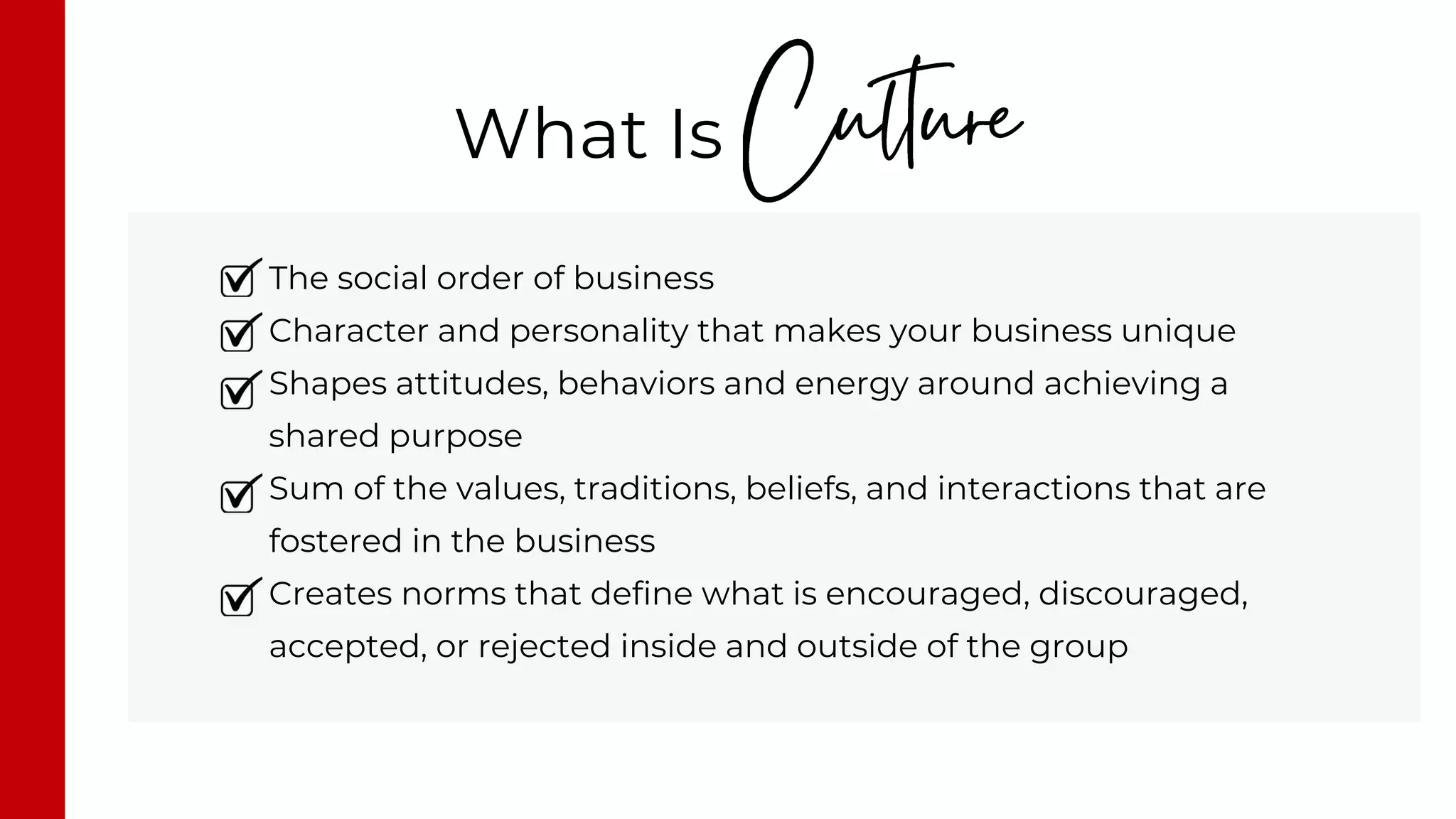 Creating A Winning Culture As A Leader | PPT