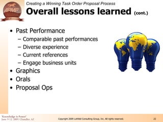 Creating a winning_to_proposal_process_-_beth_wingate_6-10-09 | PPT