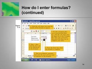 Creating a Worksheet in Calc | PPTX