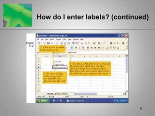 Creating a Worksheet in Calc | PPTX