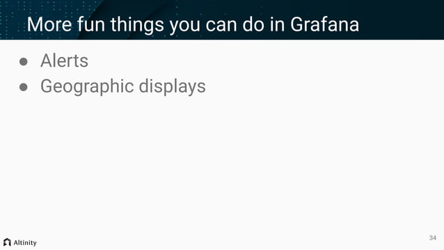 Creating Beautiful Dashboards With Grafana And Clickhouse Ppt 