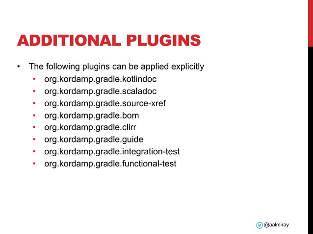 Creating Better Builds with Gradle | PPT