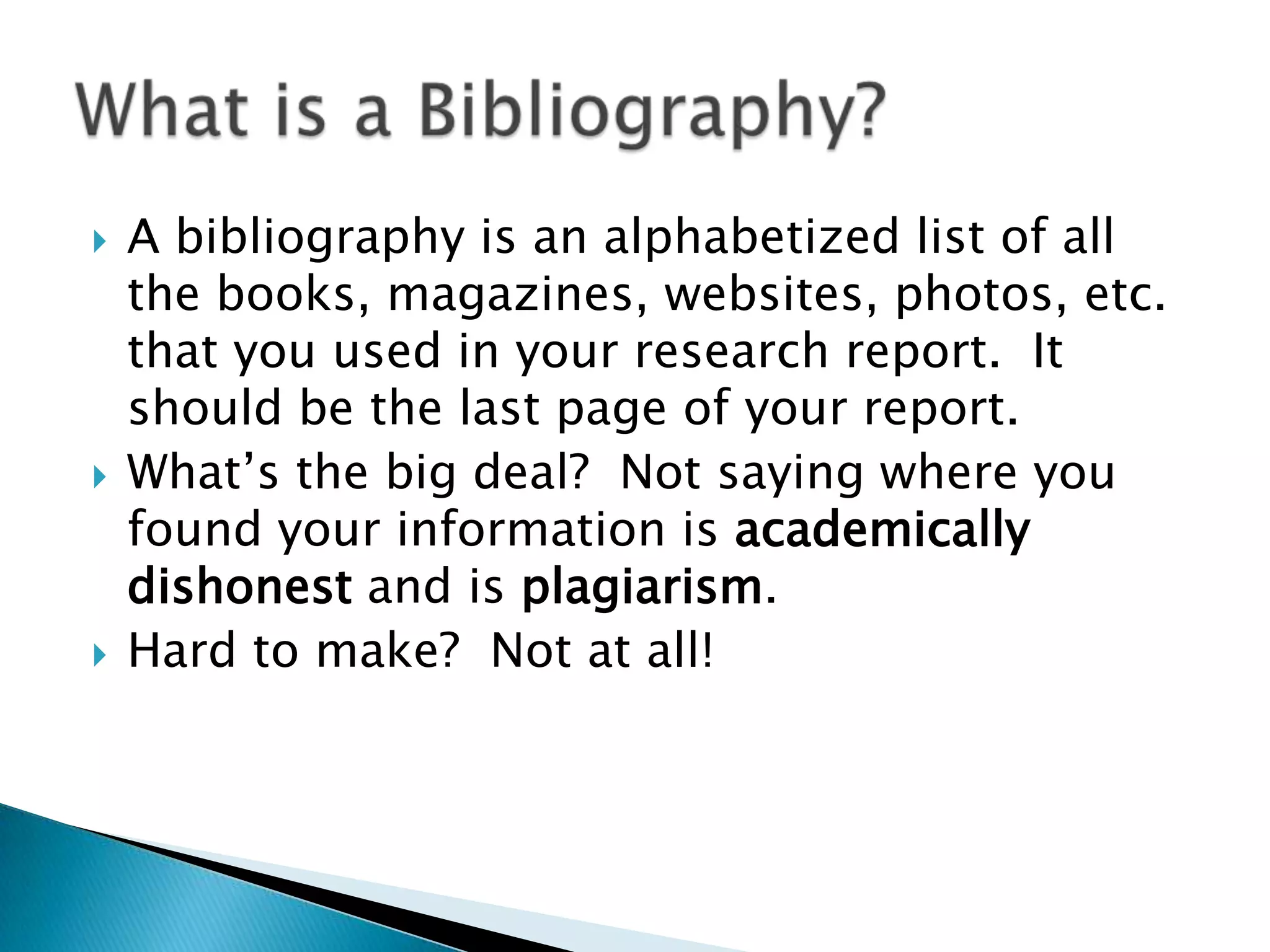 Creating Bibliographies With Bibme | PPTX