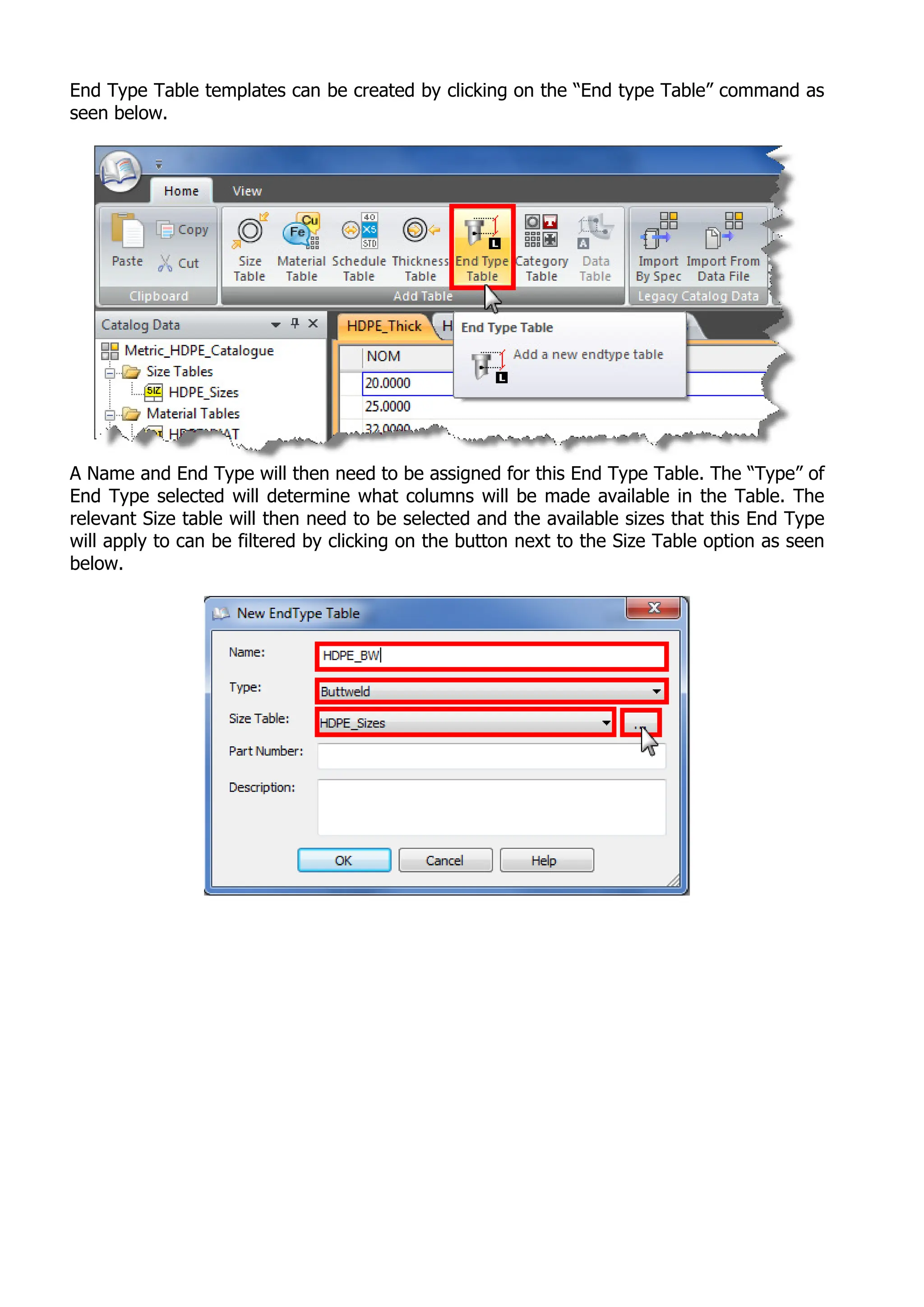 Creating CADWorx Specifications and Adding Components to the Specification.pdf