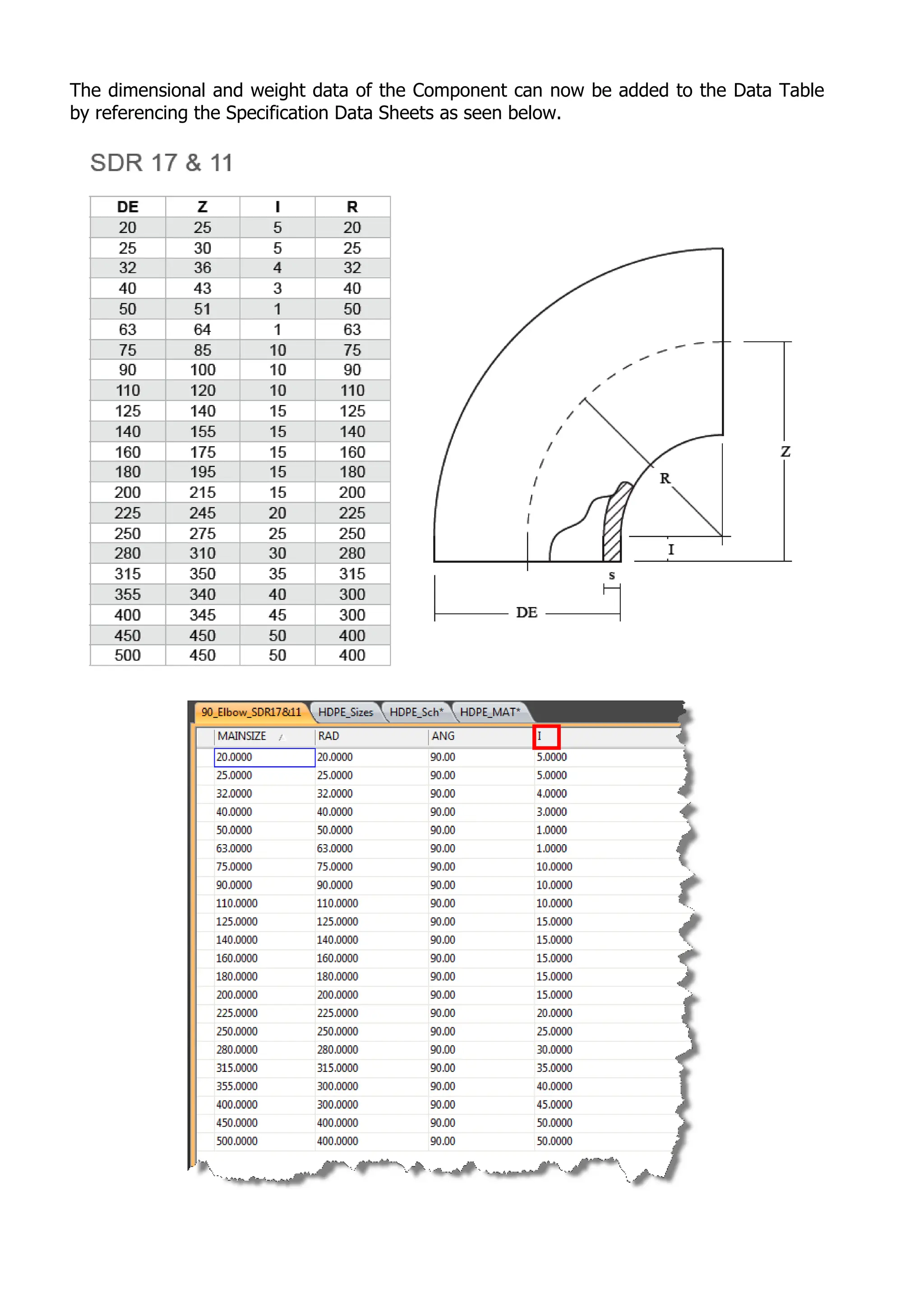 Creating CADWorx Specifications and Adding Components to the Specification.pdf