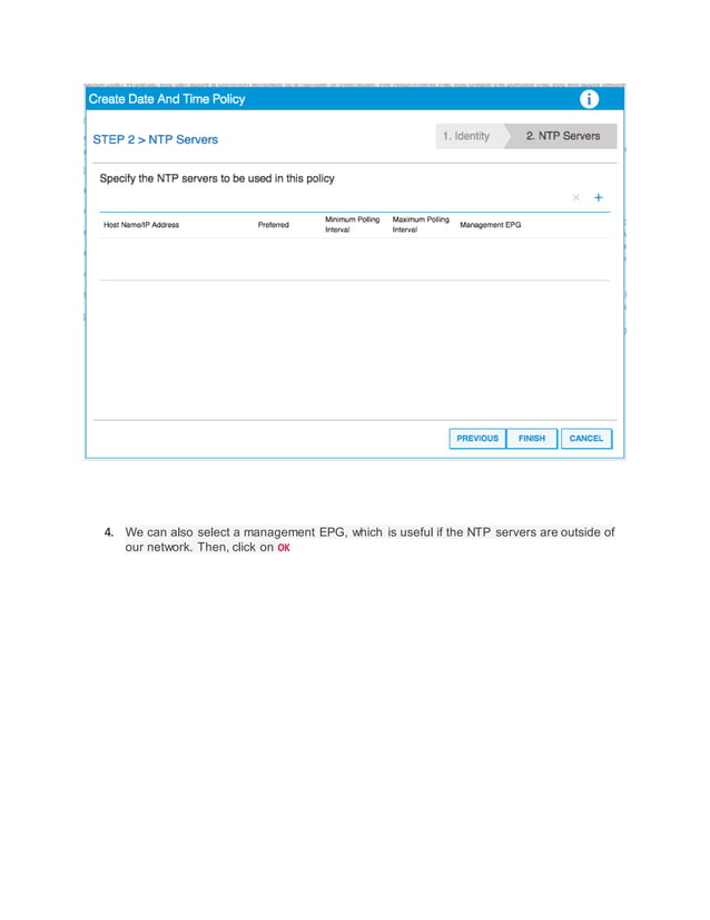 Creating Cisco ACI Fabric Policy | PDF