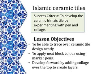 Creating clay tile2 | PPT