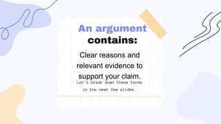 Creating Cohesive Arguments Lesson for High School.pptx