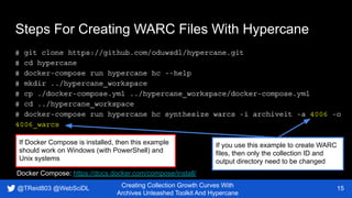 Creating Collection Growth Curves With Archives Unleashed Toolkit And ...
