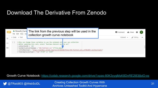 Creating Collection Growth Curves With Archives Unleashed Toolkit And ...