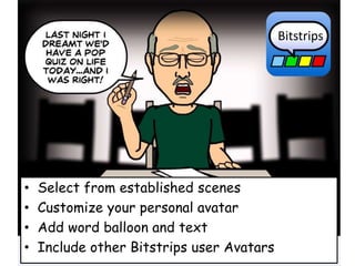 Creating comics and PowToons for Instruction | PPTX