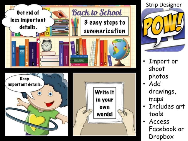 Creating comics and PowToons for Instruction | PPT