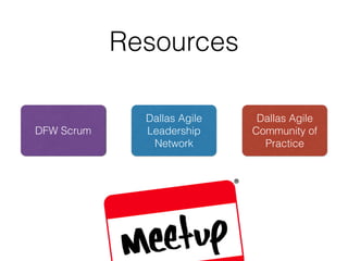 Creating strong & passionate agile communities of practice | PPT