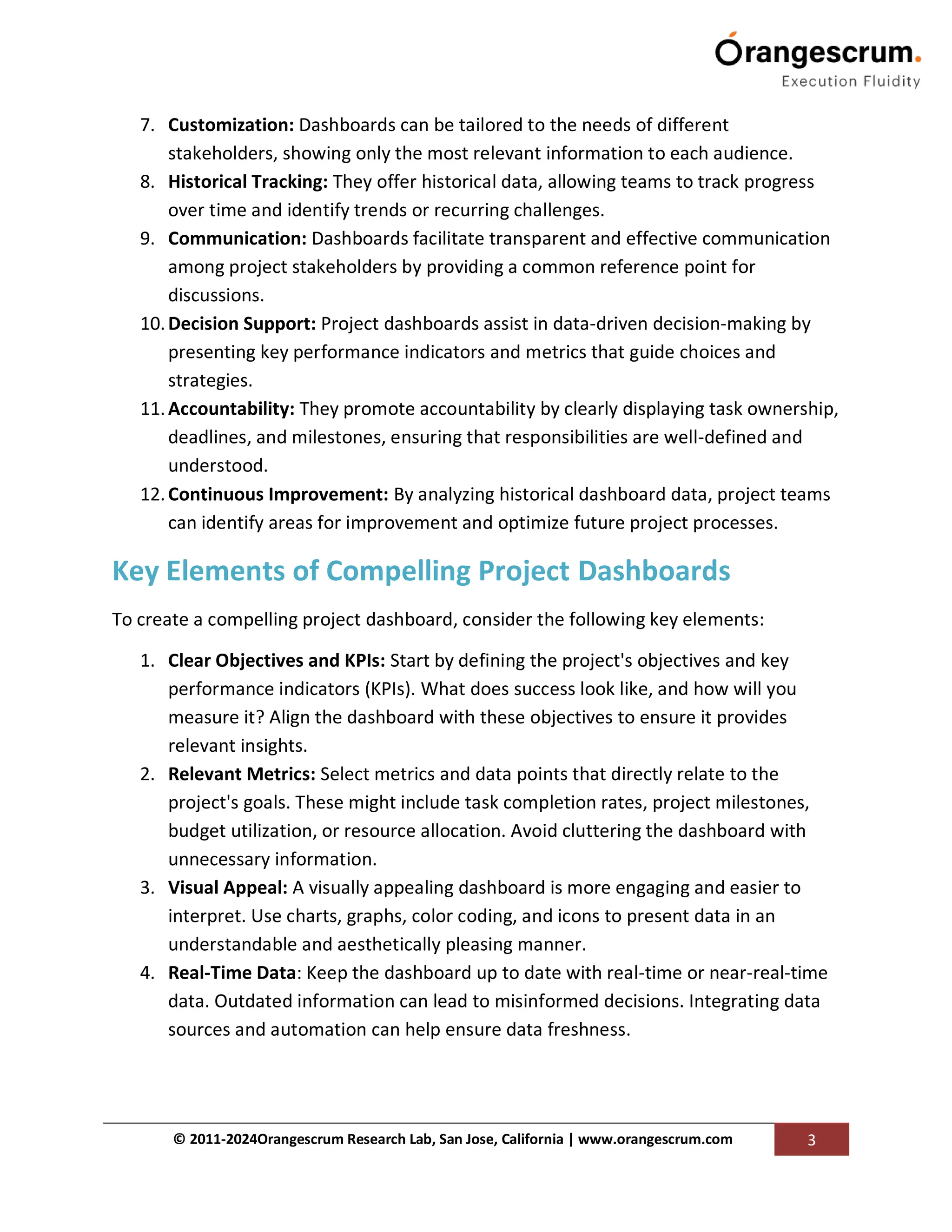 Creating Compelling Project Dashboards: A Guide to Visualizing Success ... Creating Compelling Project Dashboards: A Guide to Visualizing Success ...