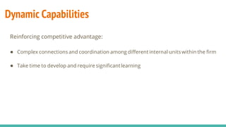 Creating Competitive Advantage: Resource and Capabilities | PDF