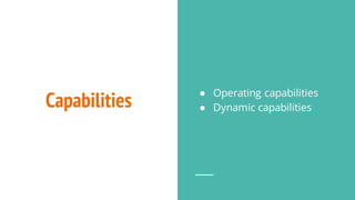 Creating Competitive Advantage: Resource and Capabilities | PDF