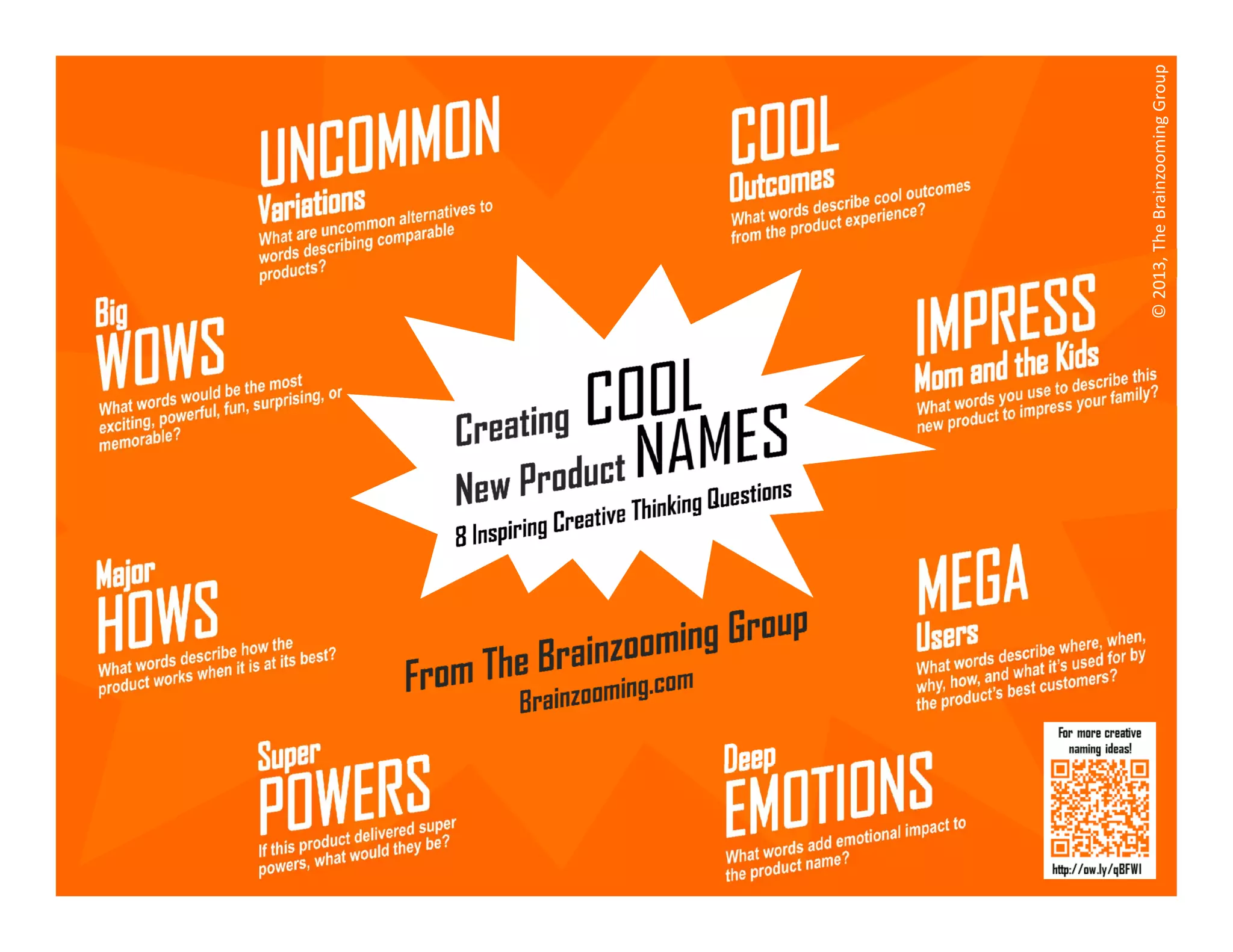 Creative Thinking Questions for Creating Cool New Product Names ...