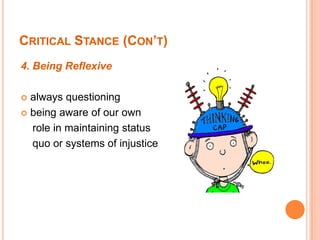 Creating Critical Classrooms | PPTX