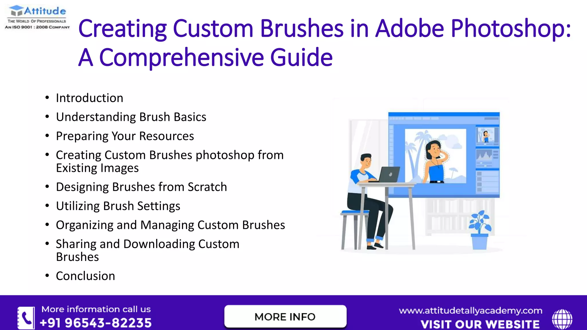Creating Custom Brushes in Adobe Photoshop | PPTX