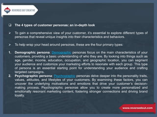 Creating customer personas: a comprehensive guide for businesses | PPT