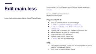 Creating custom themes in AtoM | PDF