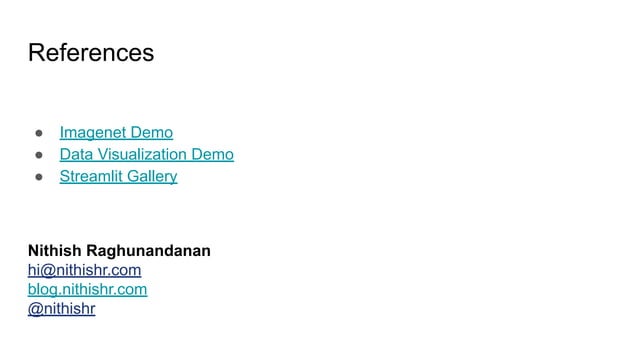 Creating Data Apps Using Streamlit In Python Pdf