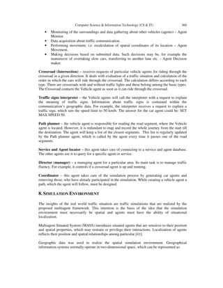 CREATING DATA OUTPUTS FROM MULTI AGENT TRAFFIC MICRO SIMULATION TO ASSIMILATION WITH REAL ...