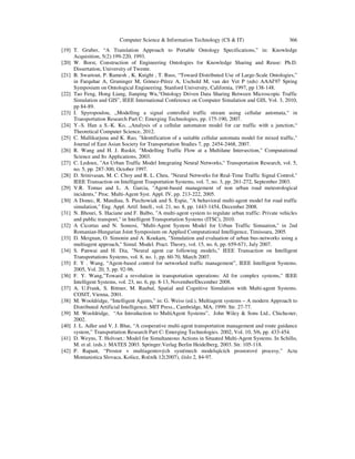 CREATING DATA OUTPUTS FROM MULTI AGENT TRAFFIC MICRO SIMULATION TO ASSIMILATION WITH REAL ...