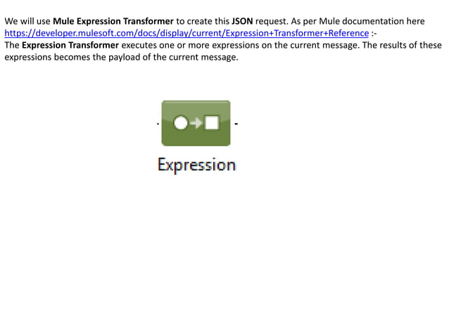 Creating dynamic json in Mule | PPT