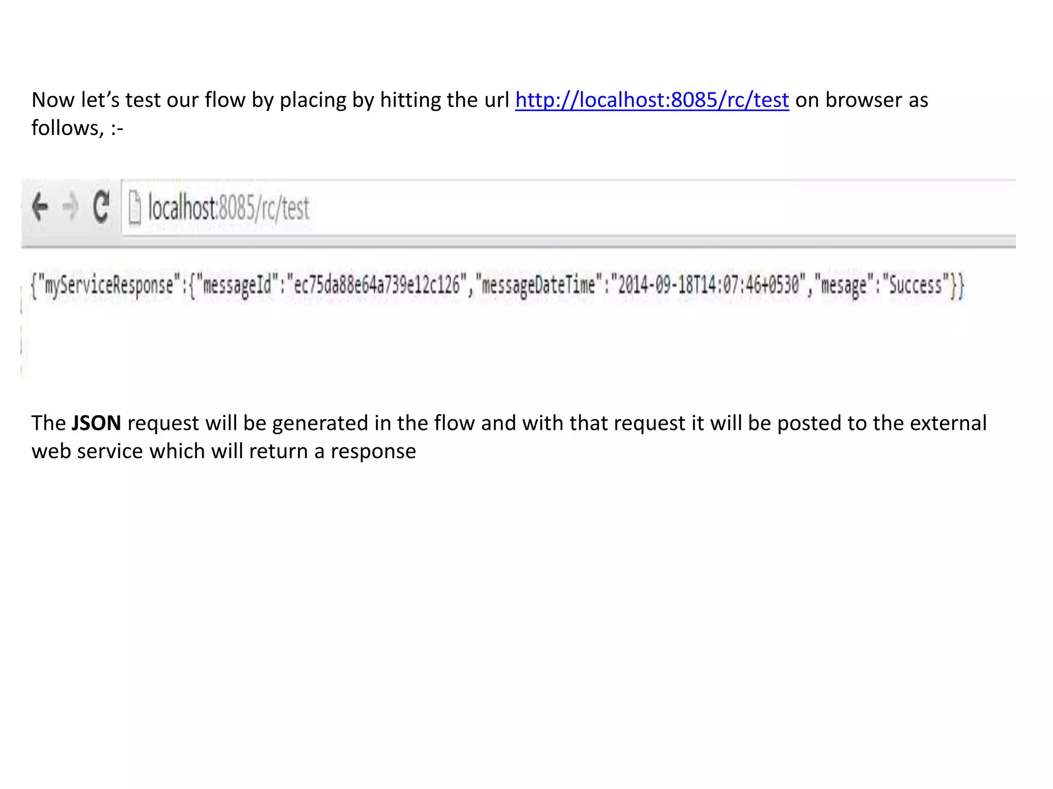 Creating dynamic json in mule | PPTX