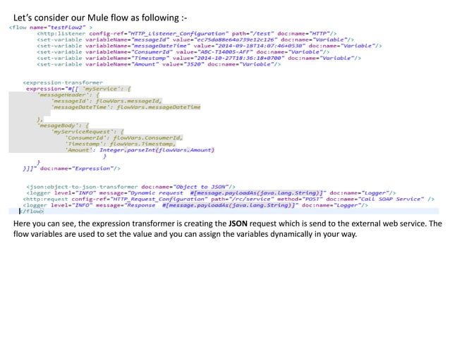 Creating dynamic json | PPT