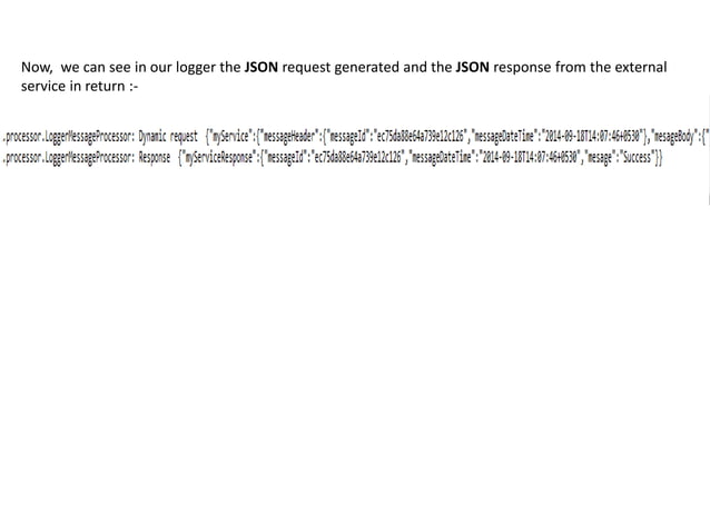 Creating dynamic json | PPT
