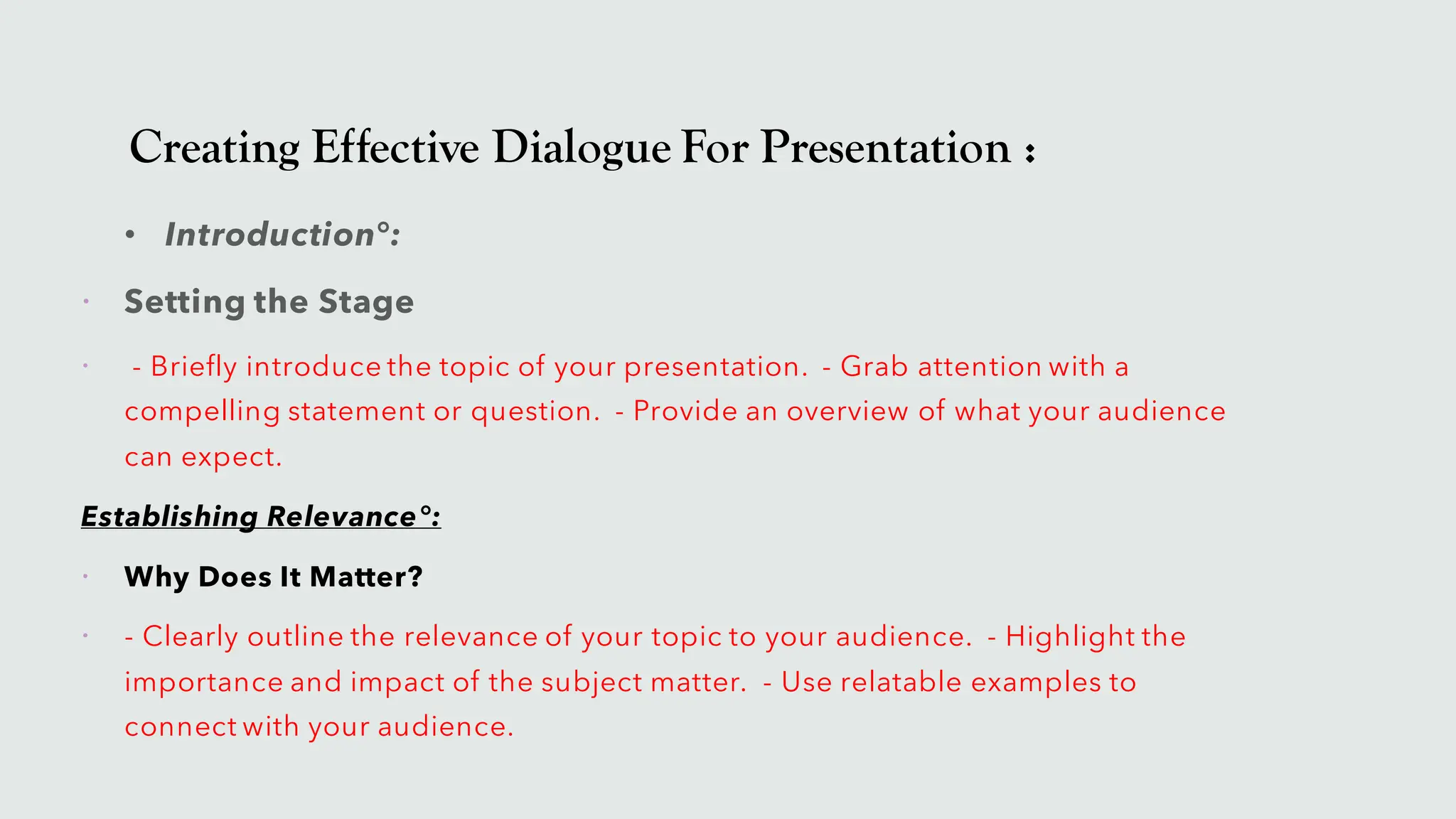 Creating Effective Dialogue For Presentation by Irshad Ahmad 02.pdf