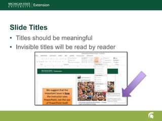 Creating Effective PowerPoint Presentations | PPT