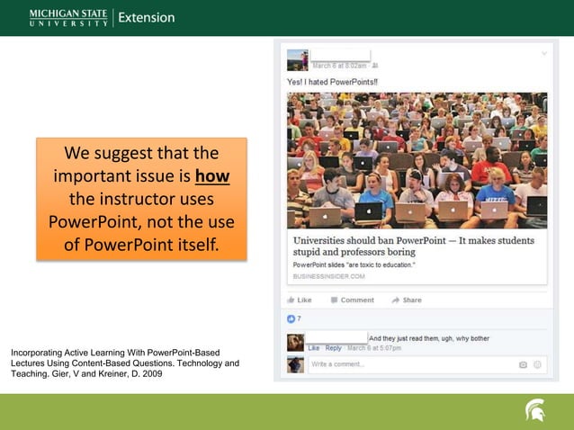 Creating Effective Powerpoint Presentations Ppt