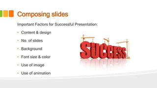 Creating effective presentation | PPT