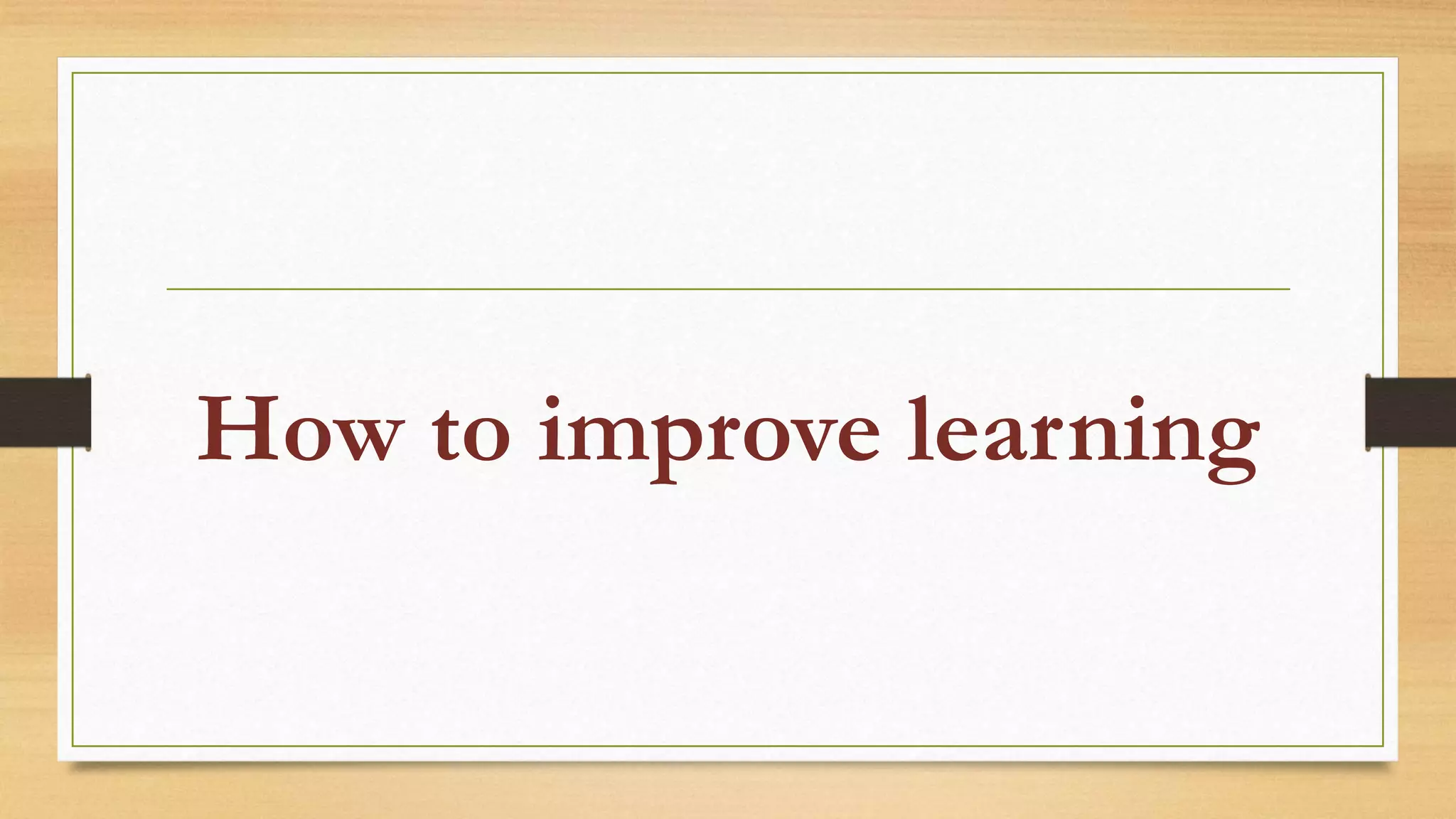 Creating effective presentations | PPTX