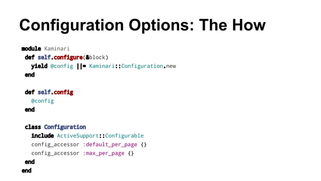 Creating effective ruby gems | PPT
