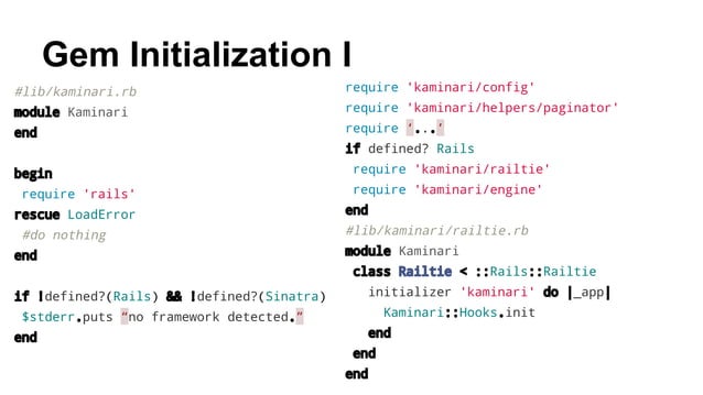 Creating effective ruby gems | PPT