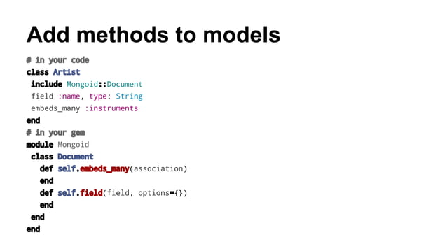 Creating effective ruby gems | PPT