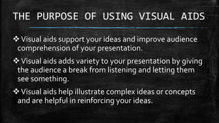 Creating effectivve visual aids | PPT