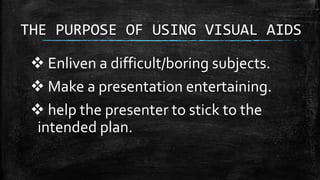 Creating effectivve visual aids | PPT