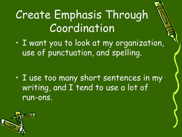 Creating emphasis | PPT