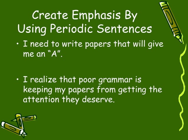 Creating emphasis | PPT