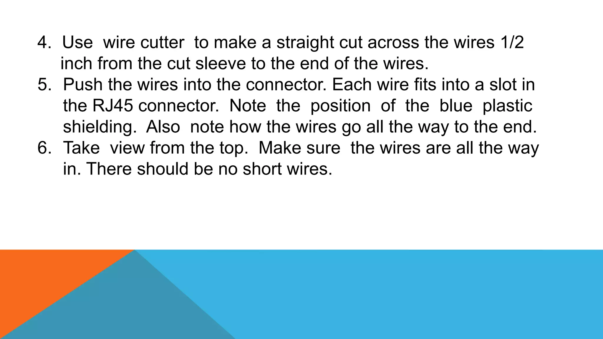 Creating Ethernet Cable | PPTX