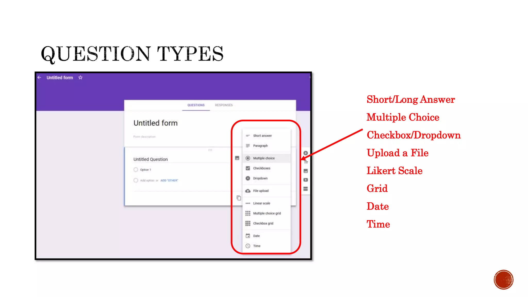 Creating Evaluation Forms Ppt