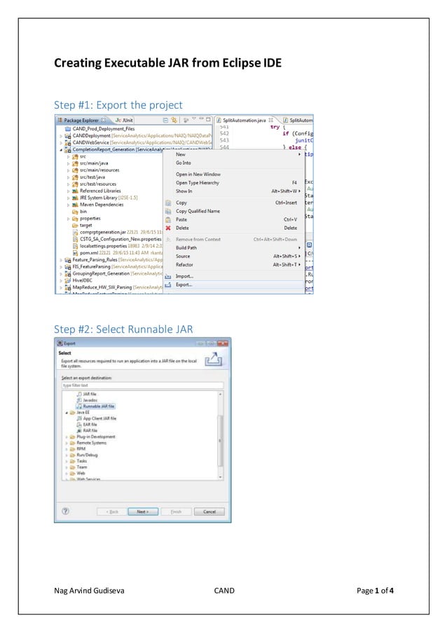 Creating Executable Jar From Eclipse Ide Pdf 8105