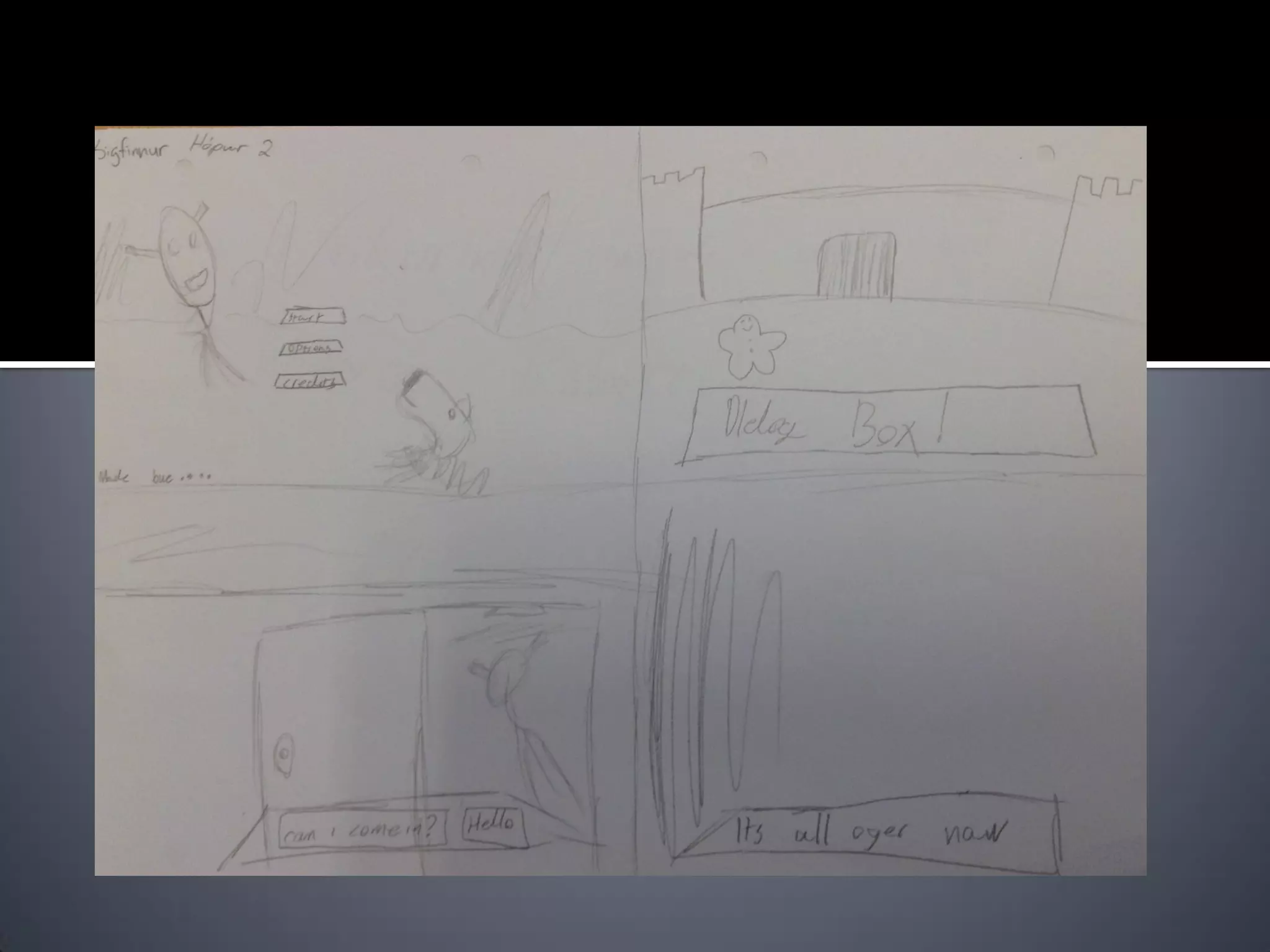 Creating games with scratch storyboard | PPT